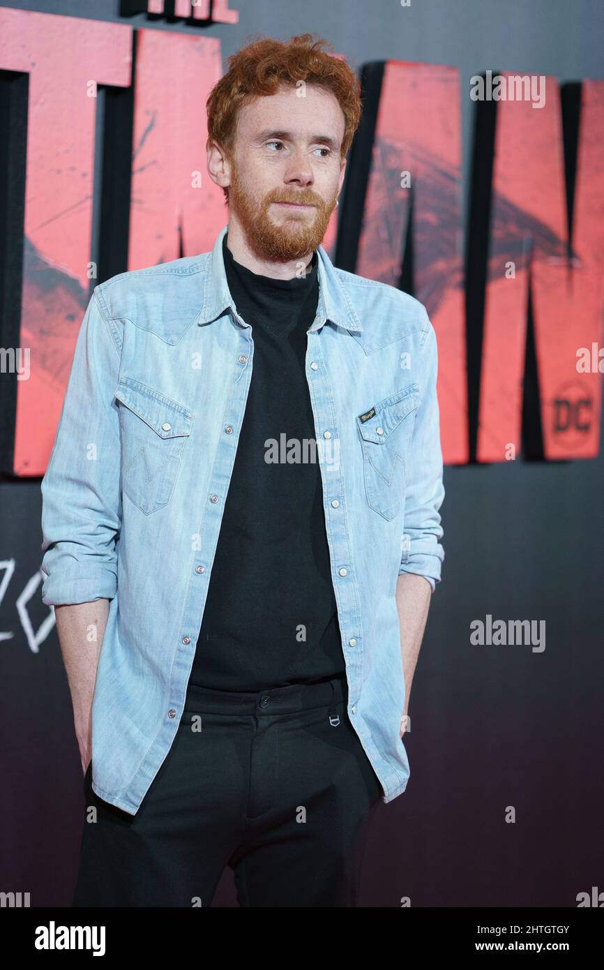 Daniel Perez Prada attends the photocall of the film 'The Batman ...