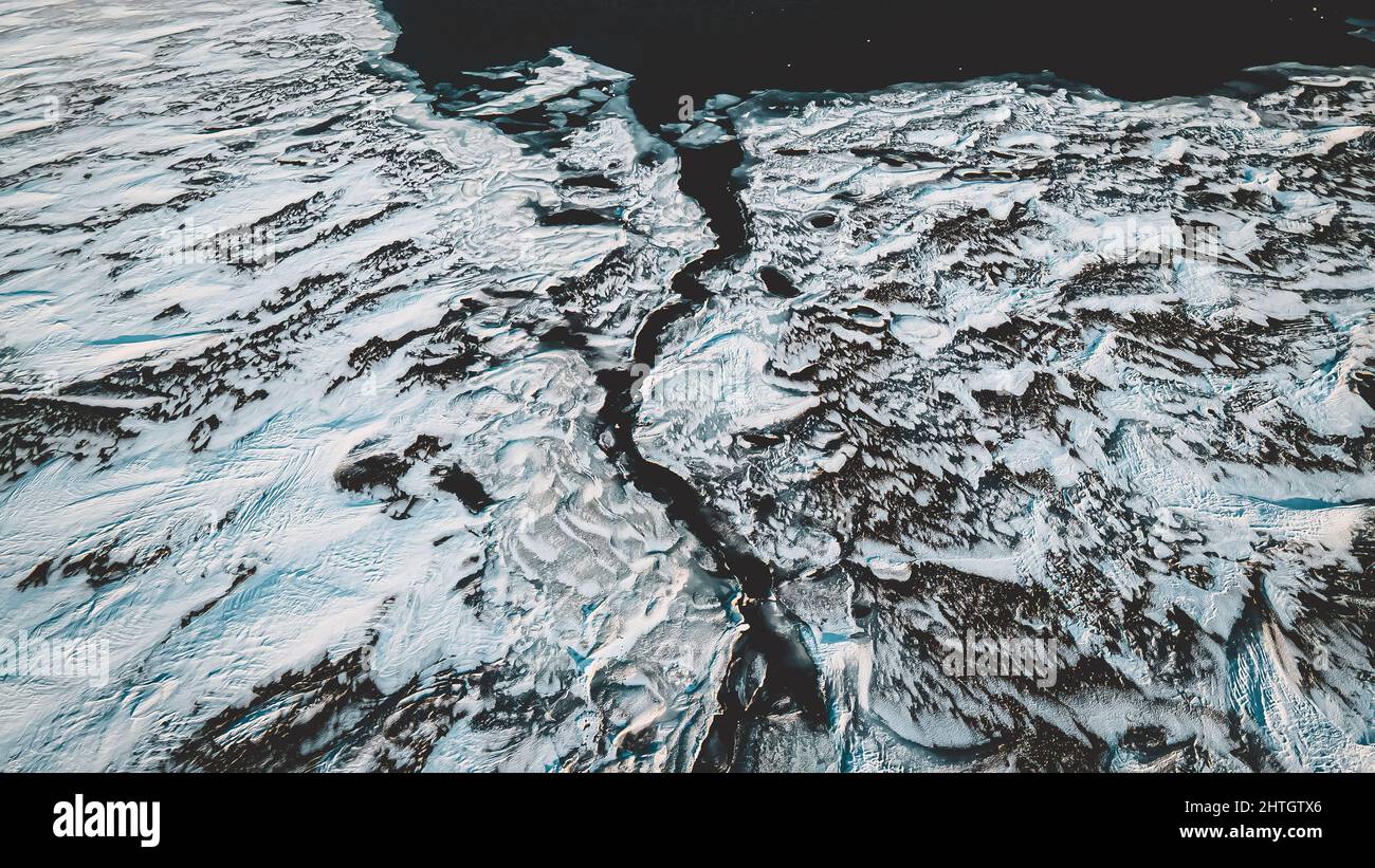 View sea ice patterns hi-res stock photography and images - Alamy