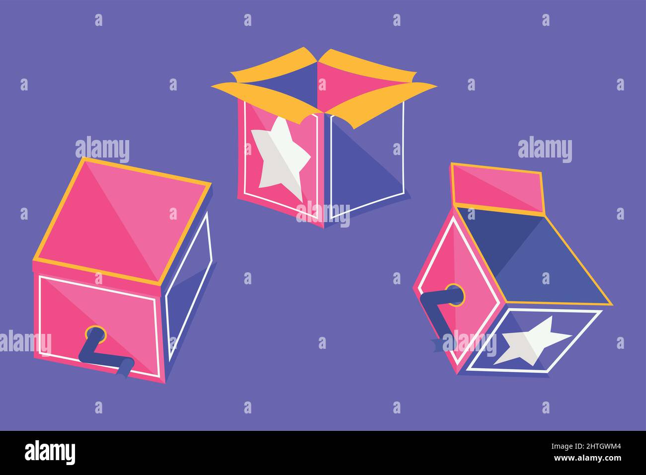 fools day set three icons Stock Vector Image & Art - Alamy