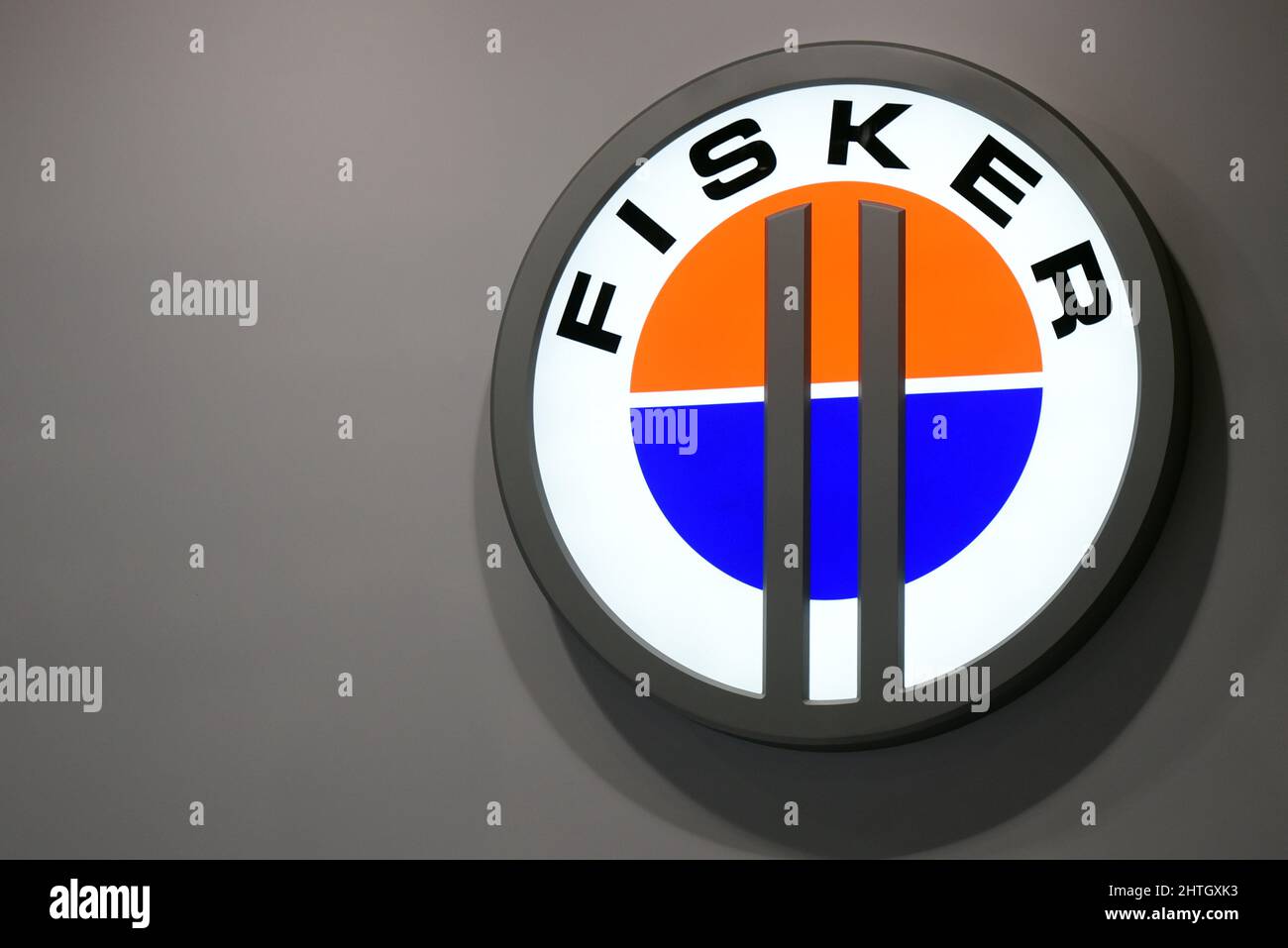 Logo of the American brand Fisker part of the brands related to mobile ...