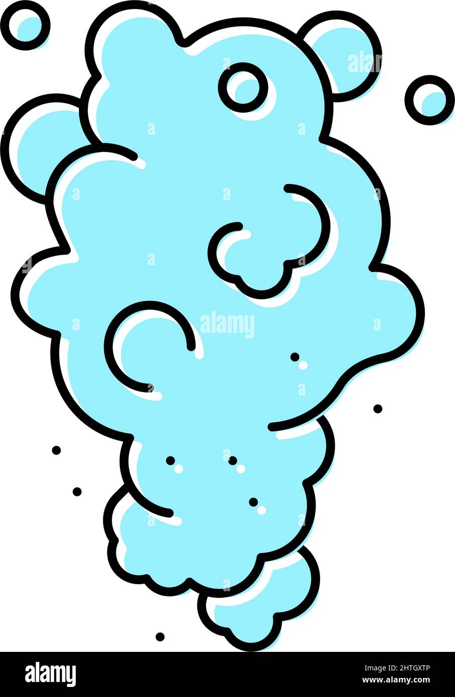 steam smoke color icon vector illustration Stock Vector Image & Art - Alamy