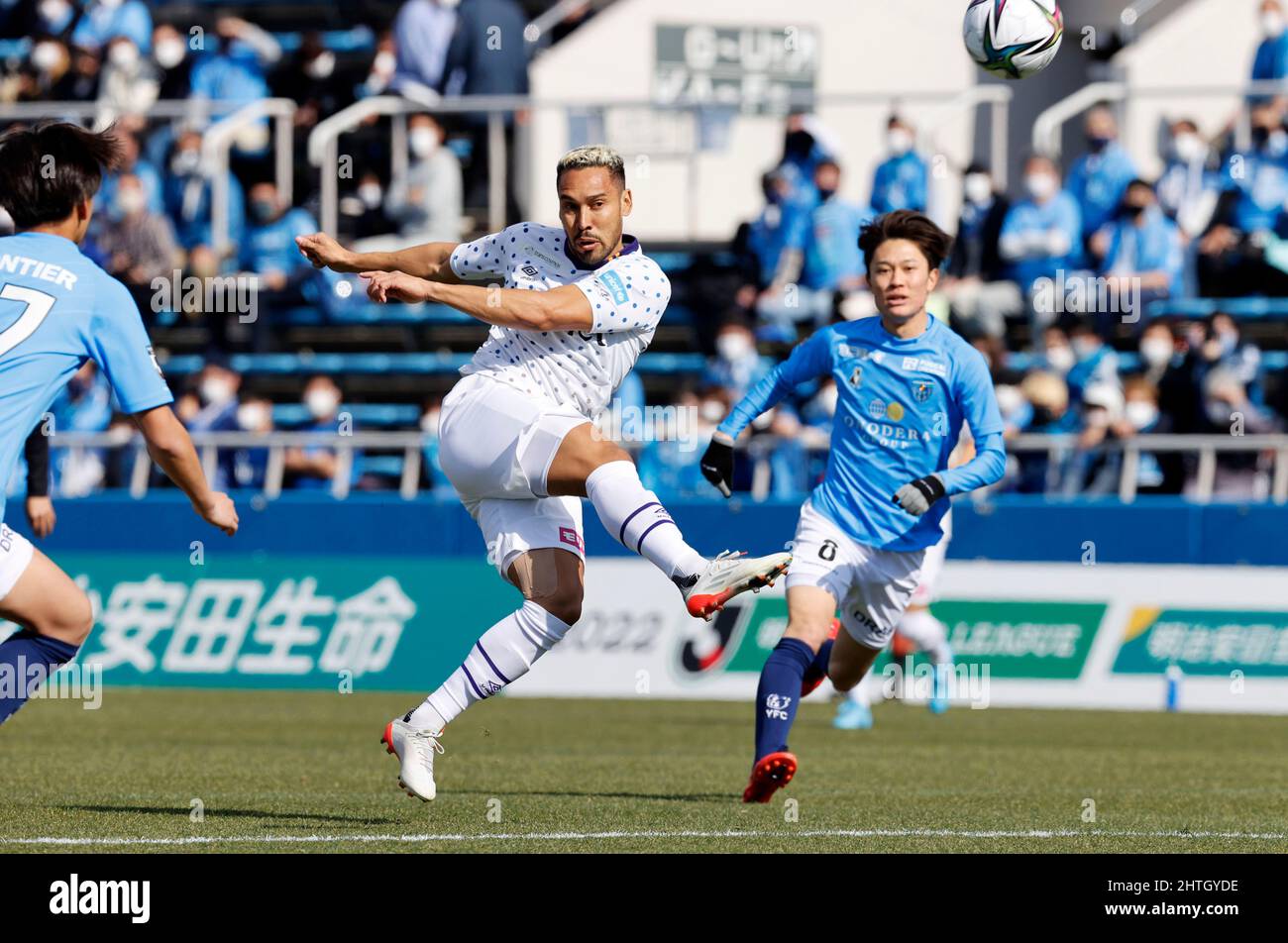 NHK Spring Mitsuzawa Football Stadium, Kanagawa, Japan. 27th Feb, 2022 ...