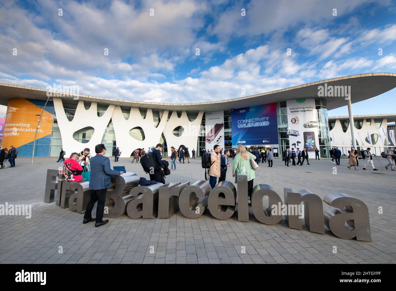 Fira de barcelona gran via venue hi-res stock photography and images ...