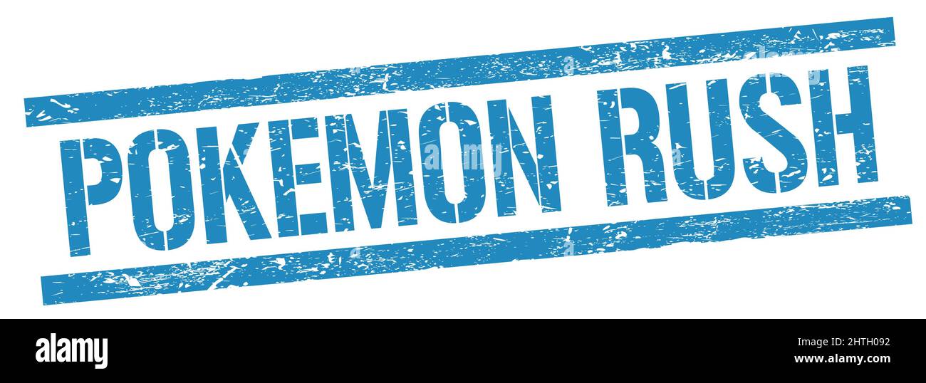 Pokemon rush hi-res stock photography and images - Alamy