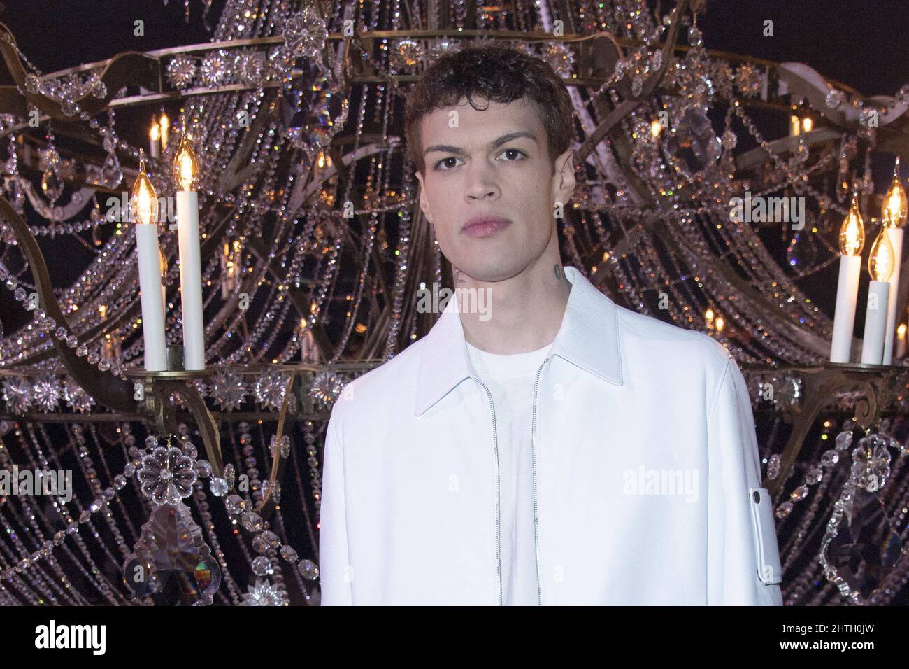 Blanco attending the Off-White Womenswear Fall/Winter 2022-2023 show ...