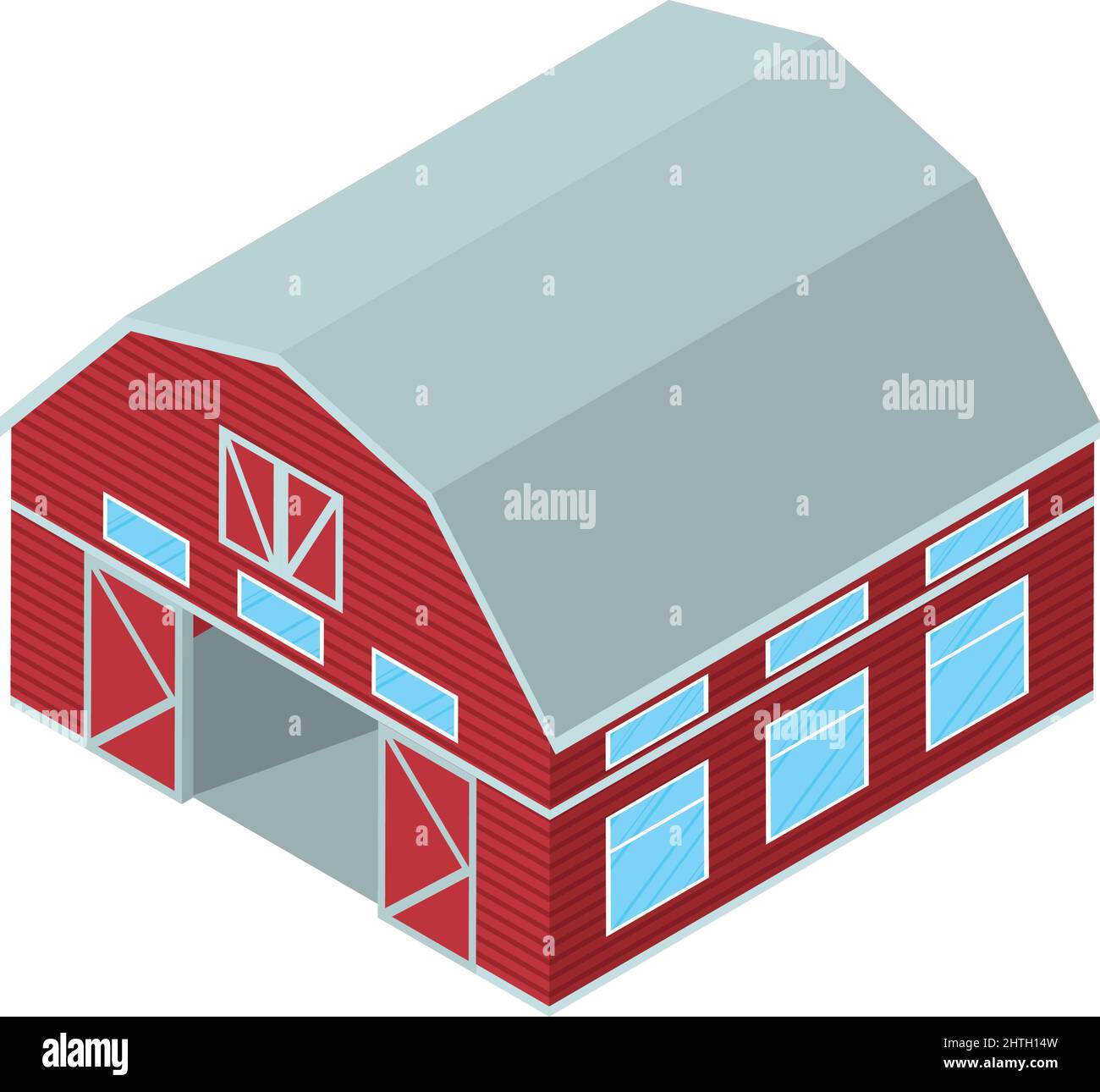 Agricultural barn stable stable Cut Out Stock Images & Pictures - Alamy