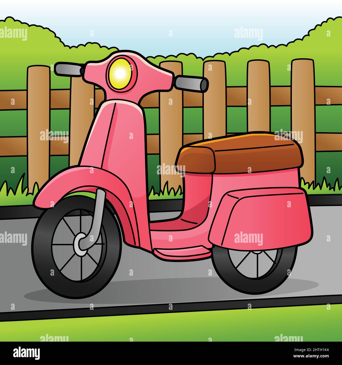 Moped vehicle hi-res stock photography and images - Alamy