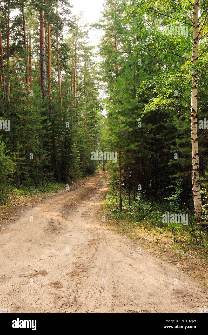 Dusty pathway view hi-res stock photography and images - Alamy