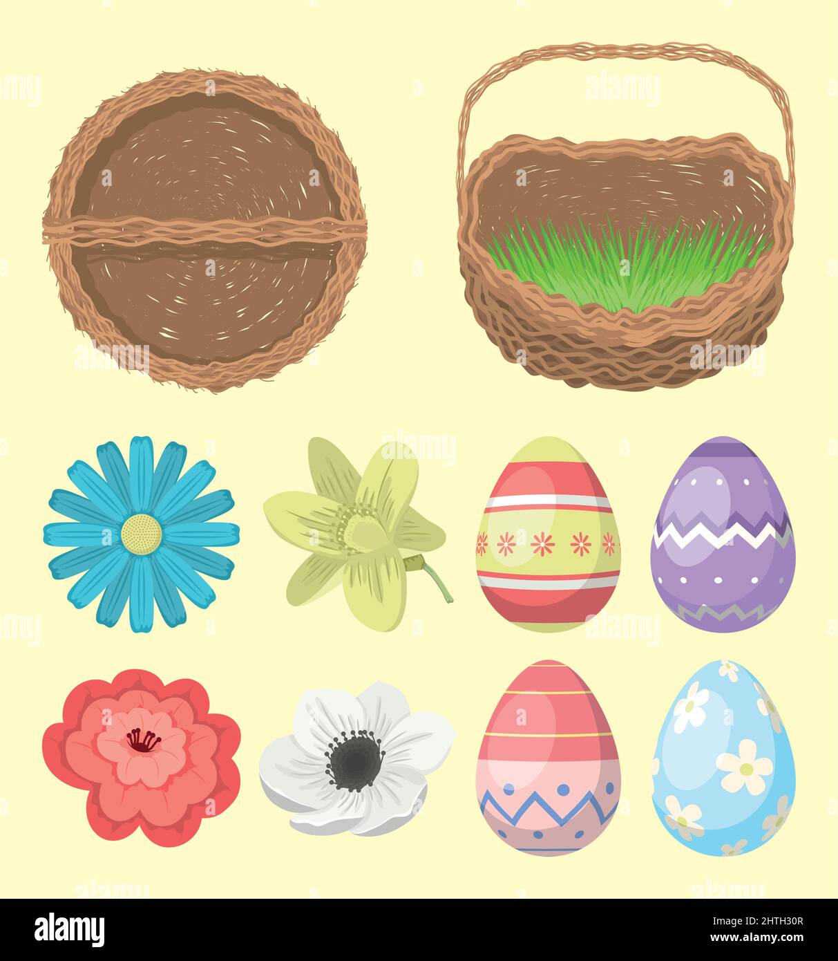 Ten eggs Stock Vector Images - Alamy