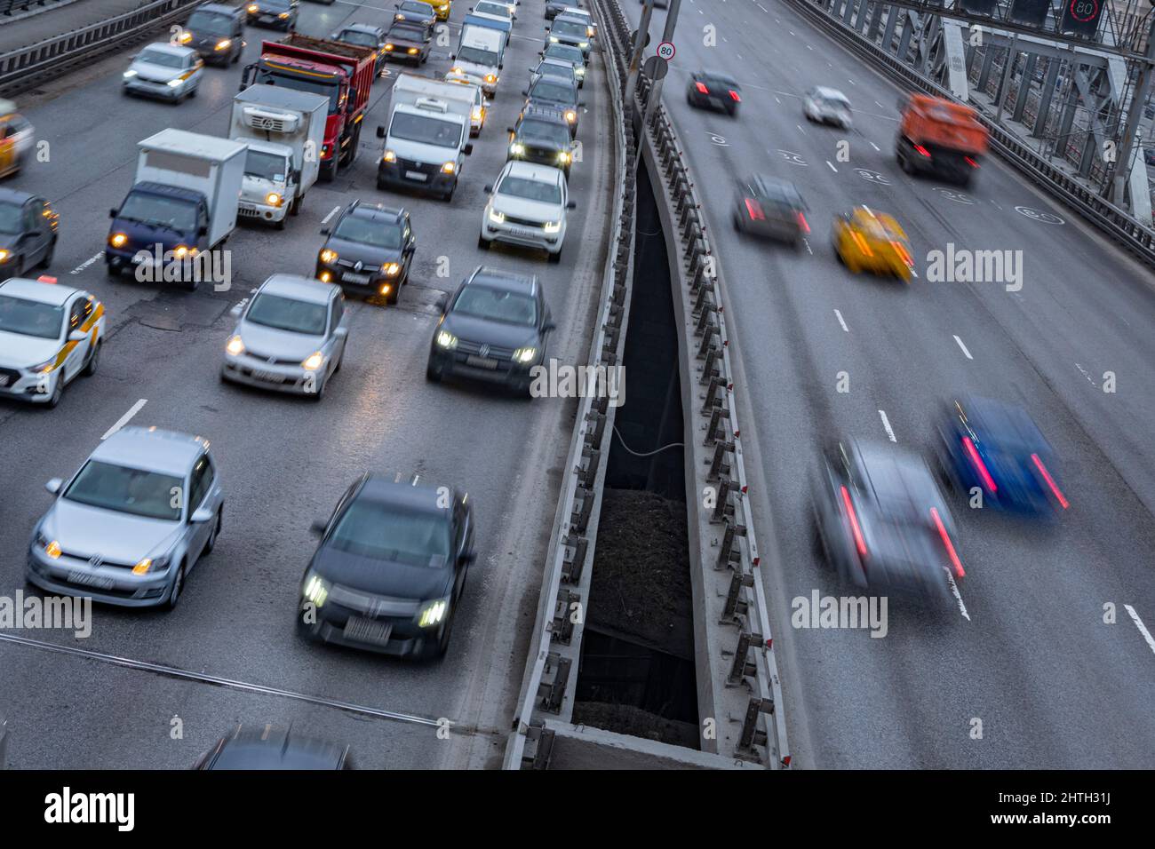 Russia, Moscow. The Third Ring Road Stock Photo - Alamy