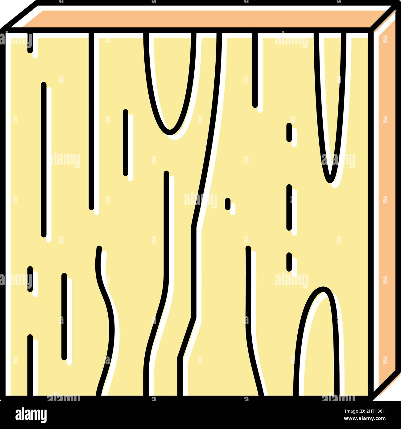plywood timber color icon vector illustration Stock Vector Image & Art ...