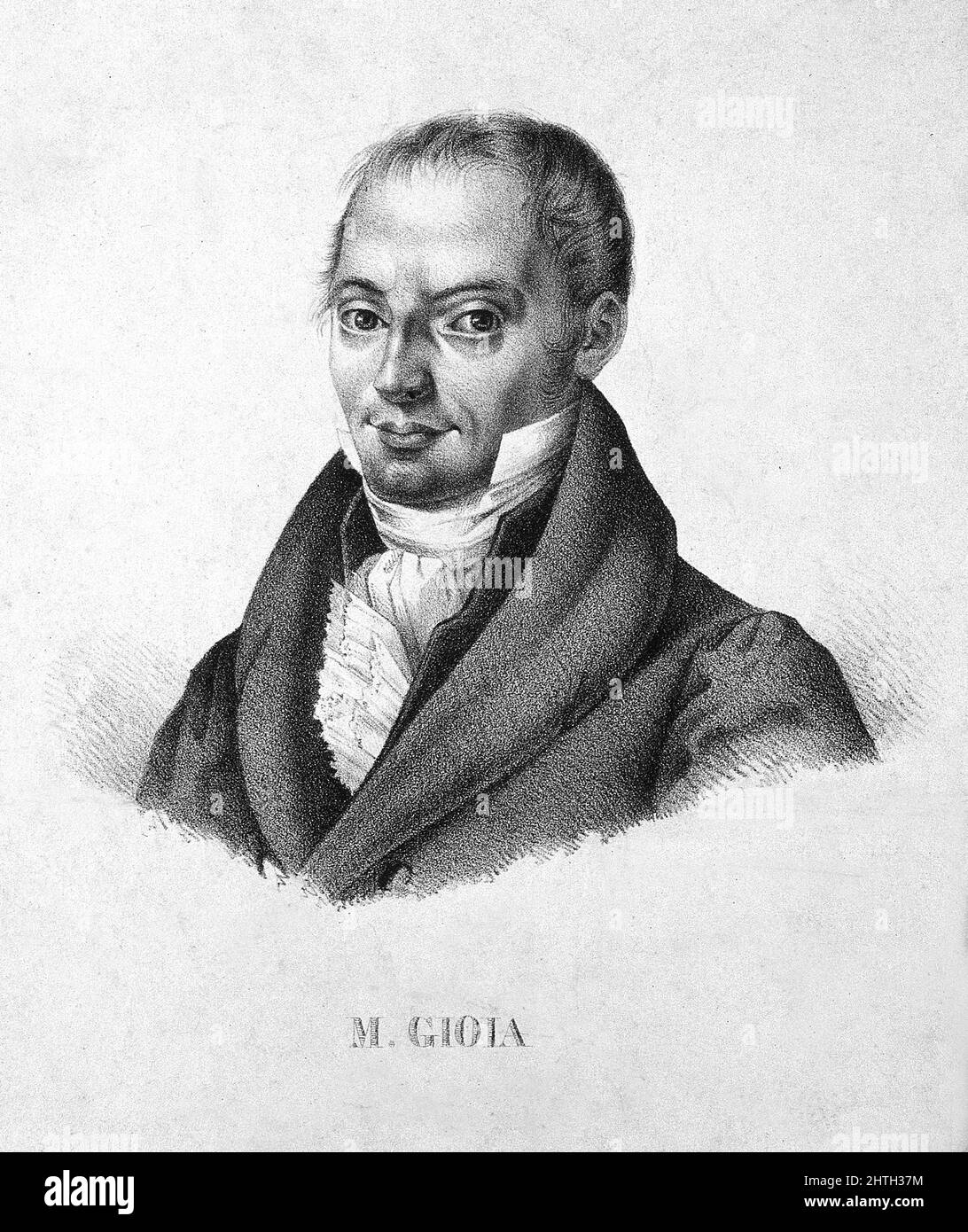 1829 ca, ITALY : The italian philosopher and economist MELCHIORRE GIOIA ...