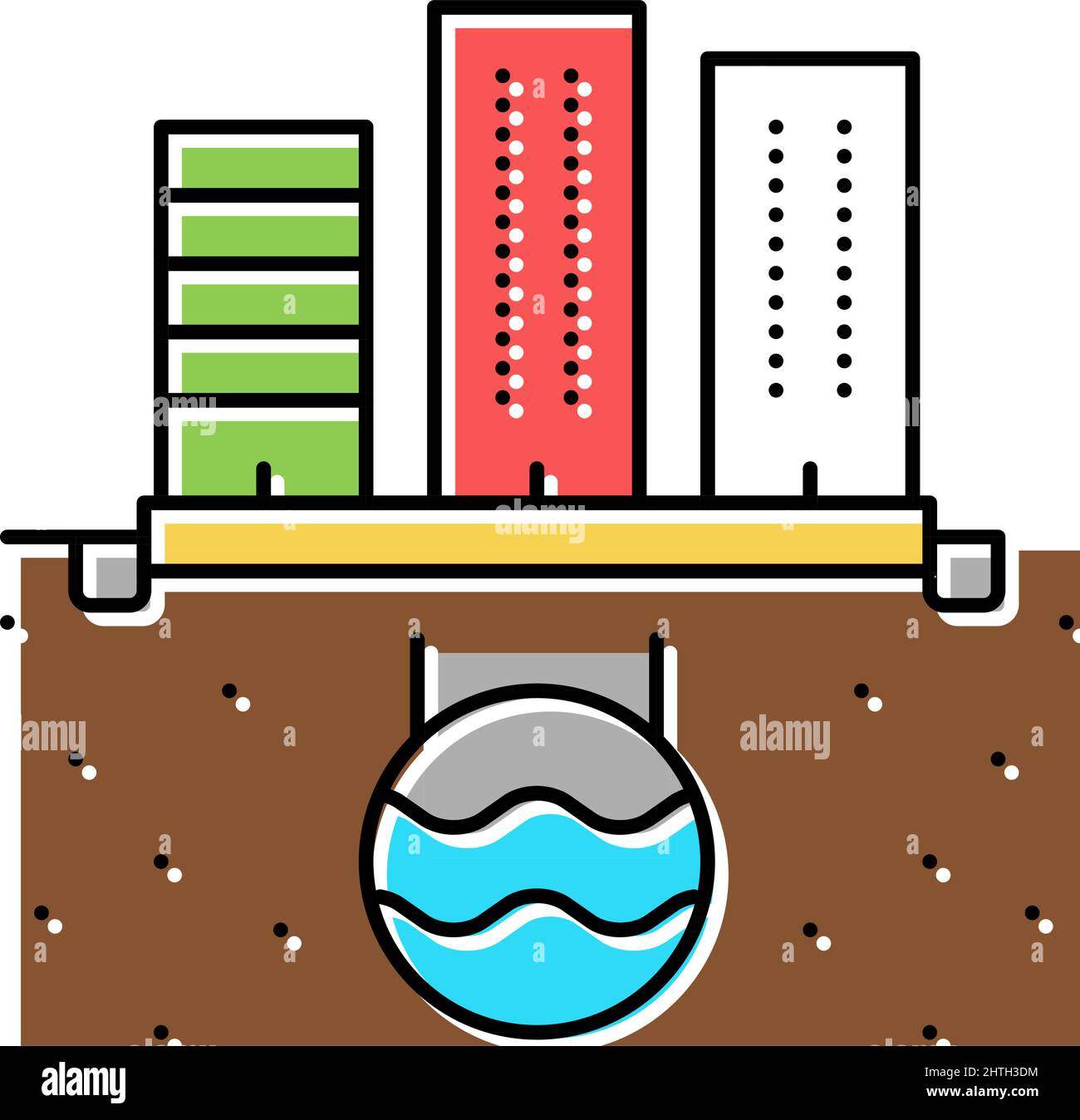 urban drainage system color icon vector illustration Stock Vector Image ... urban drainage system color icon vector illustration Stock Vector Image ...