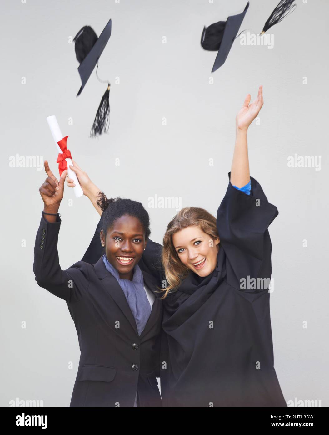 Off to a great start. A young woman on graduation day Stock Photo - Alamy