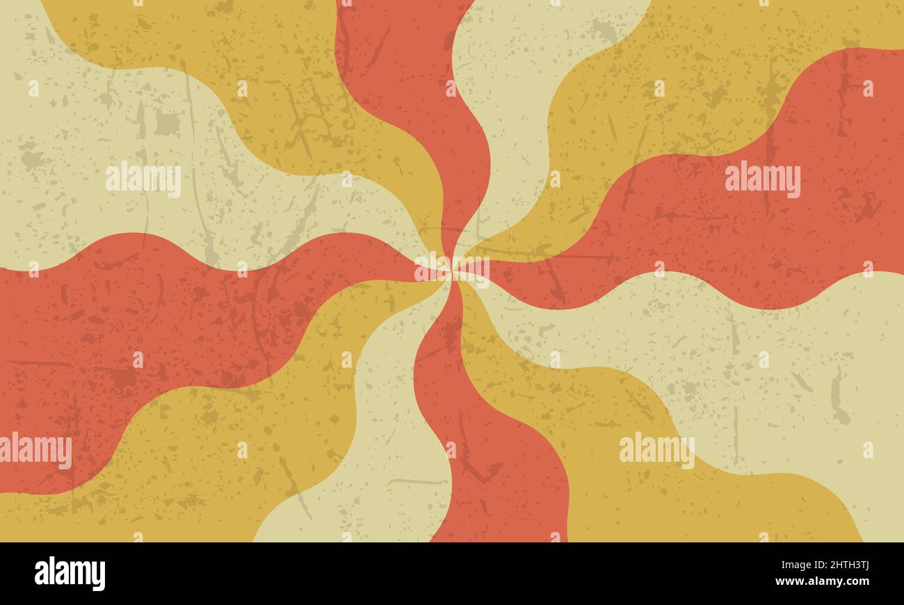 Yellow burst retro background Vector, vintage background vector ...