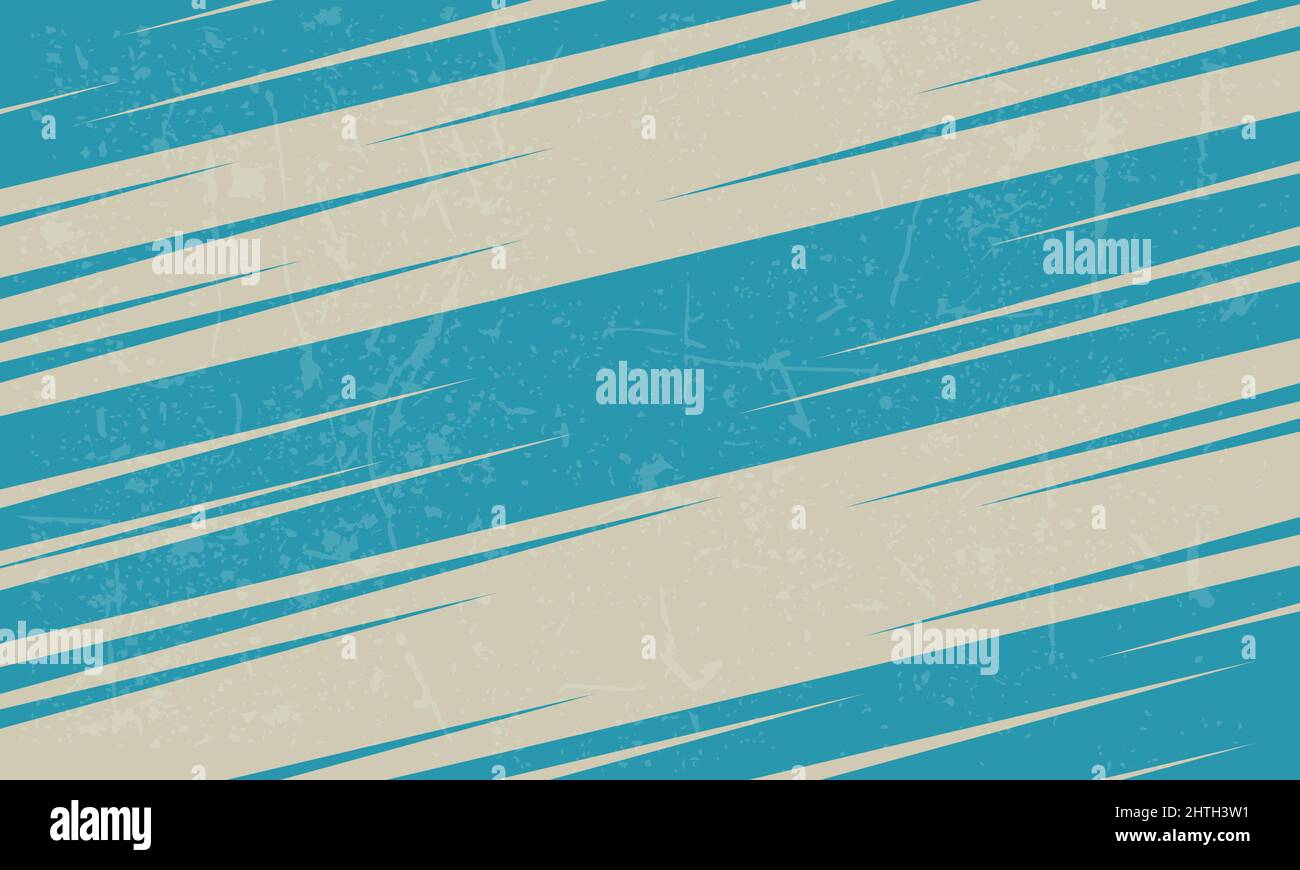 Blue abstract vintage background vector, retro stripe vector ...