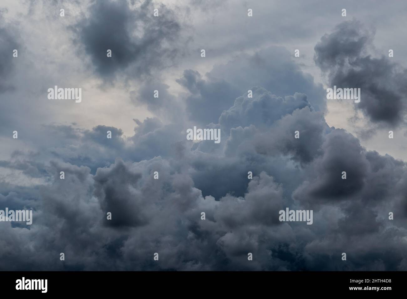 Sky and clouds before raining background Stock Photo - Alamy