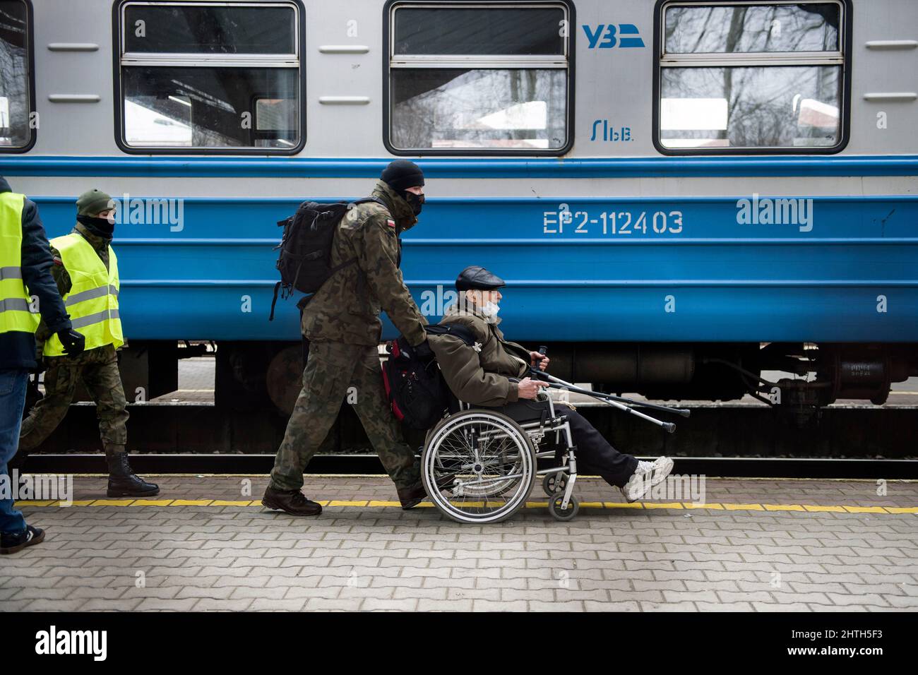 Disabled asylum seekers hi-res stock photography and images - Alamy