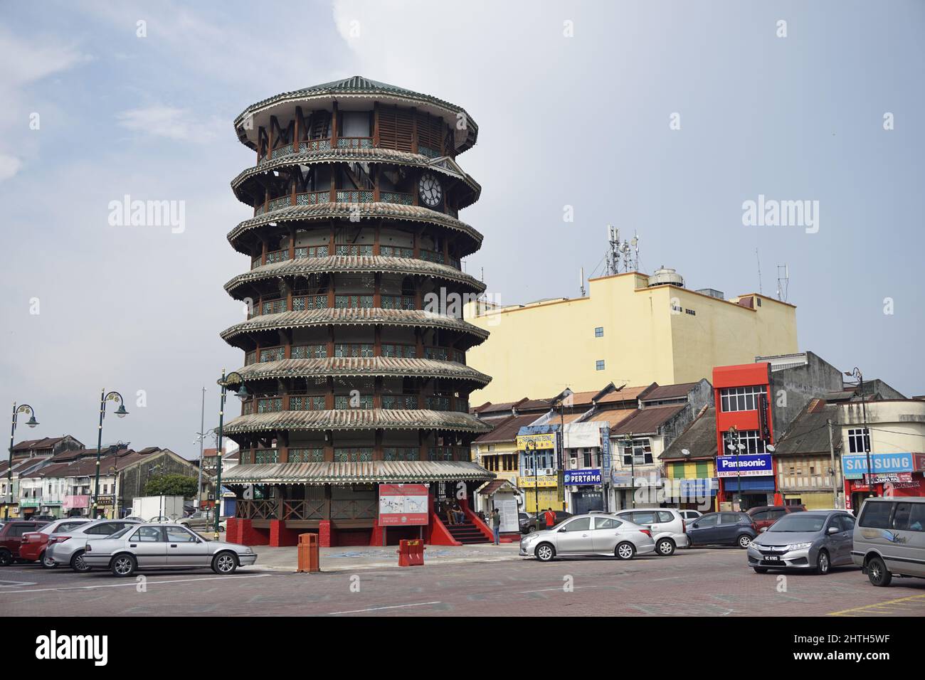 The Leaning Tower of Teluk Intan is a clock tower in Teluk Intan, Hilir ...