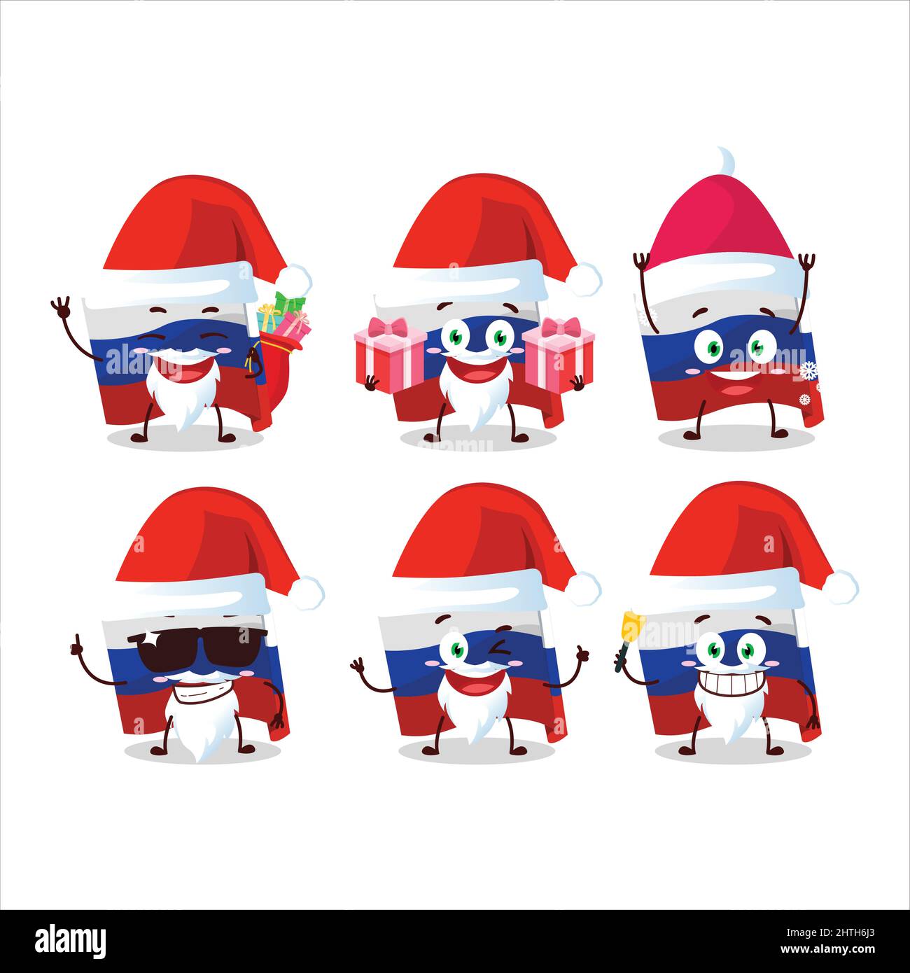 Russian santa claus Stock Vector Images - Alamy
