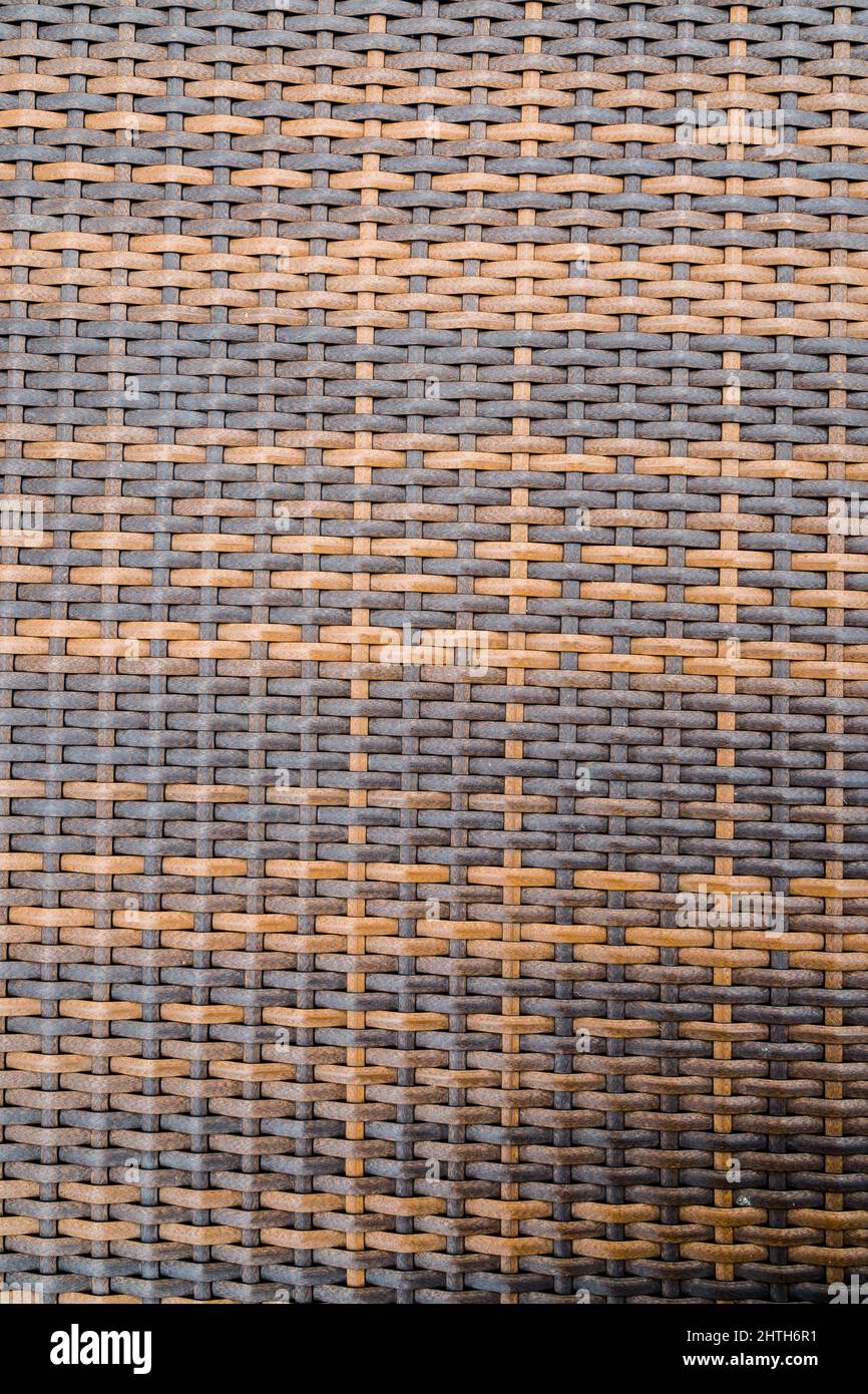 Old rattan texture background Stock Photo - Alamy