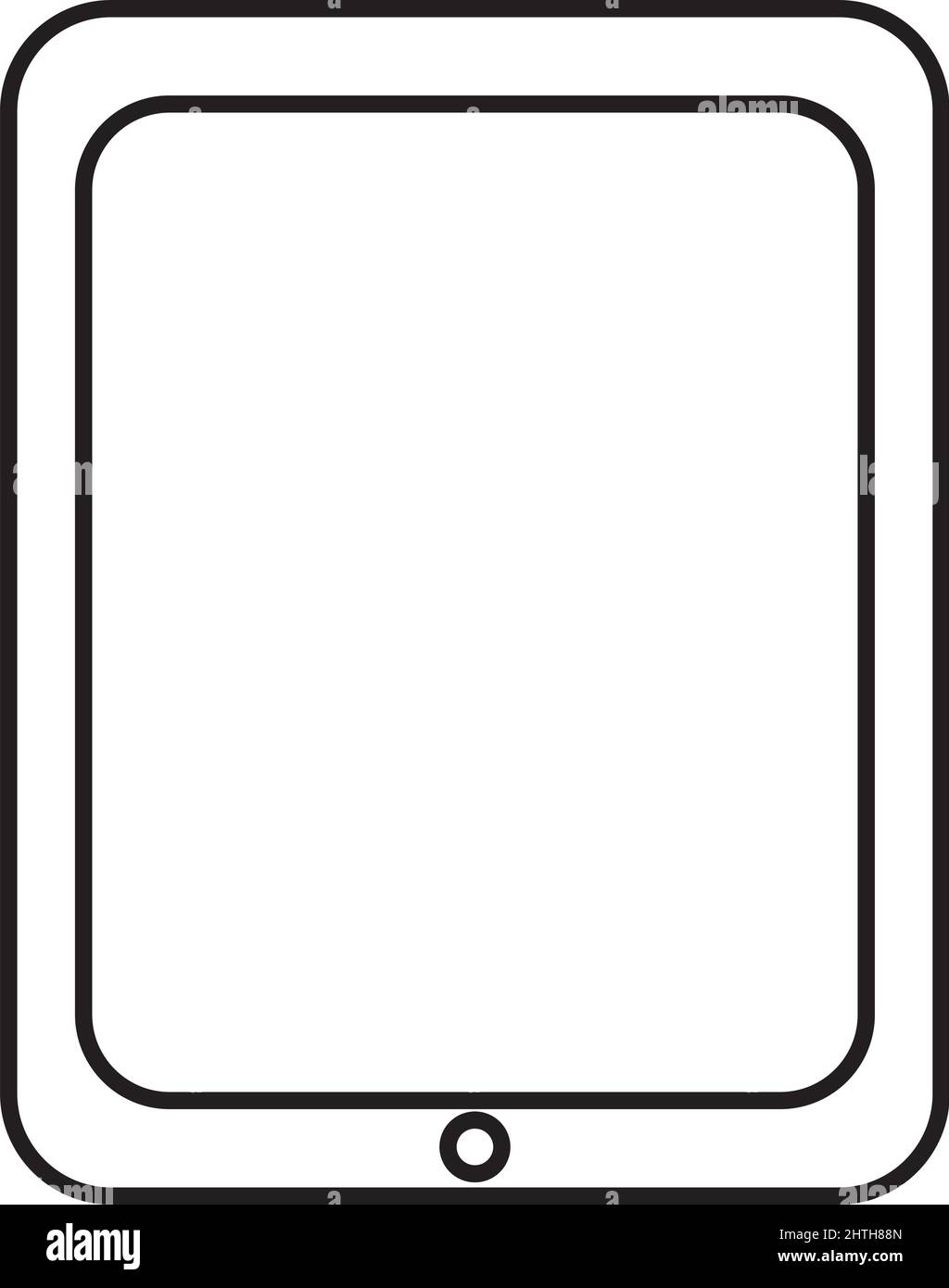 tablet device design Stock Vector Image & Art - Alamy