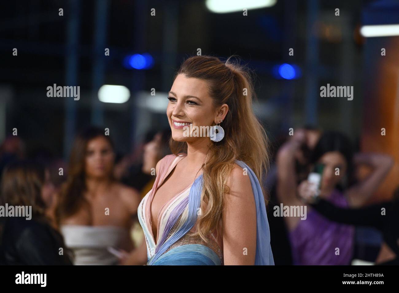 New York, USA. 28th Feb, 2022. Actress Blake Lively attends the “The ...