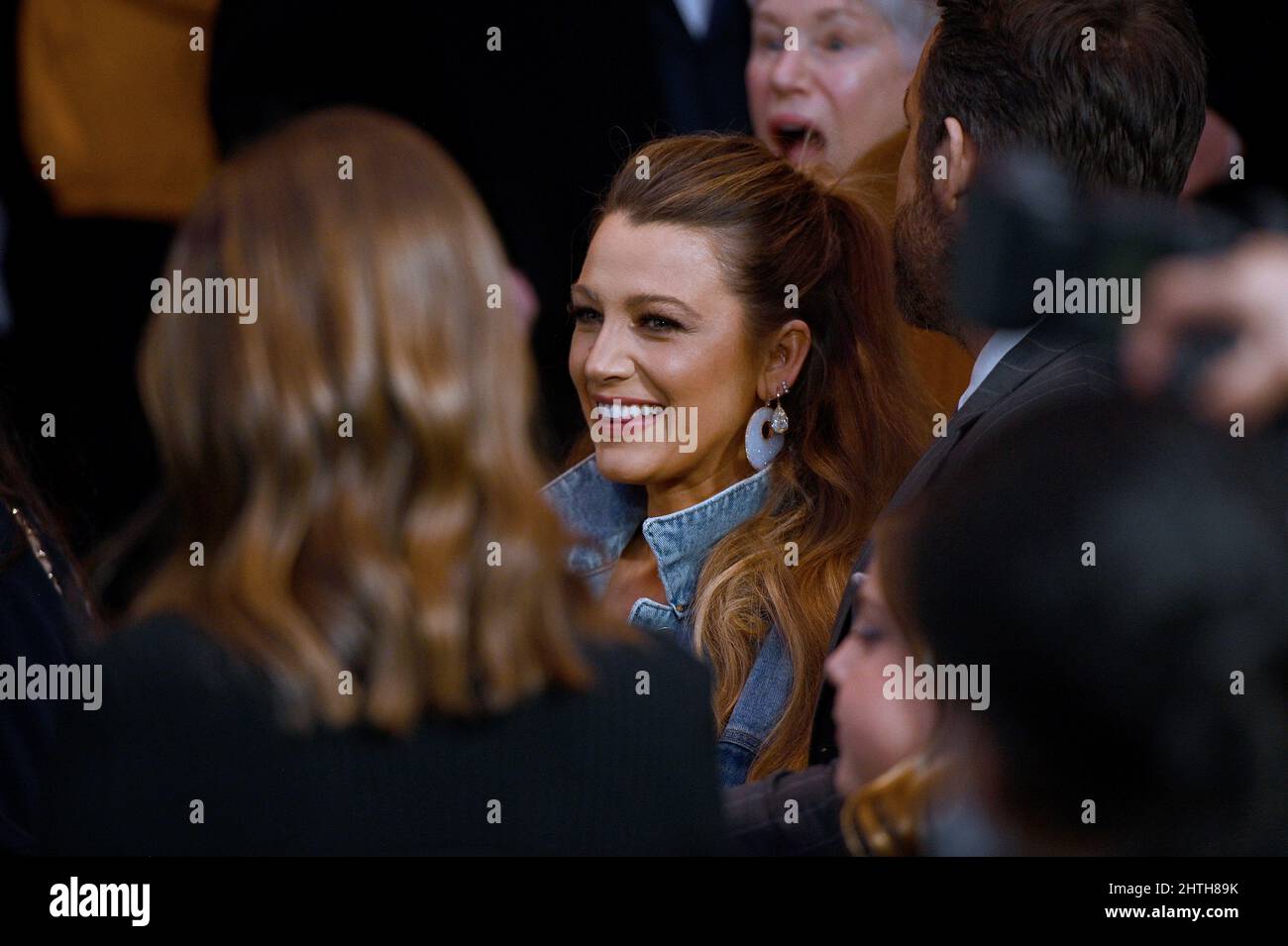 New York, USA. 28th Feb, 2022. Actress Blake Lively attends the “The ...