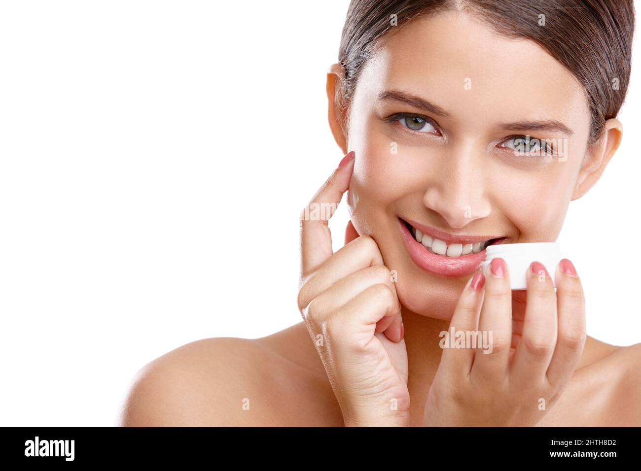 Keep your skin feeling soft and smooth. Studio portrait of a beautiful ...