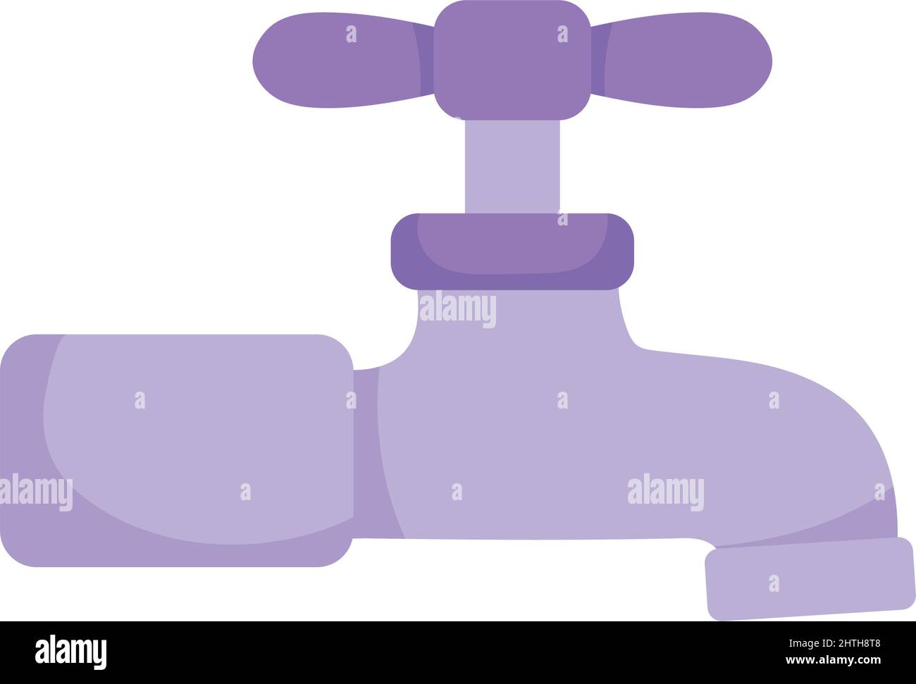 Purple tap Stock Vector Images - Alamy