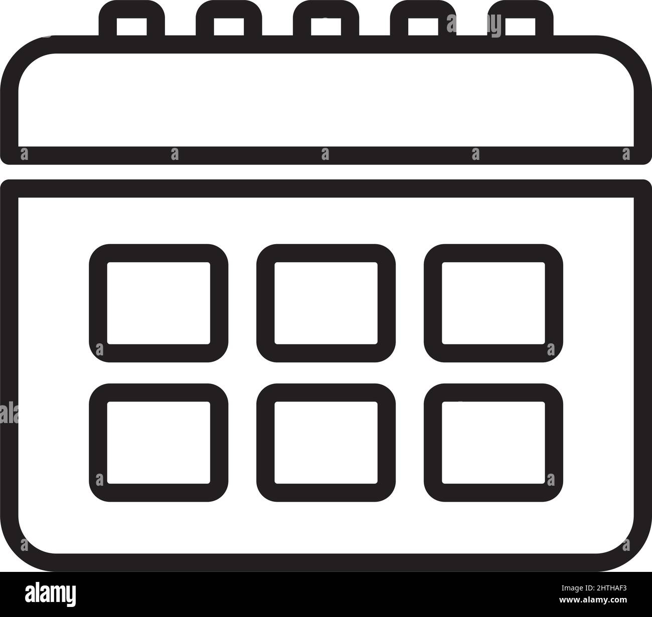 calendar planner icon Stock Vector Image & Art - Alamy