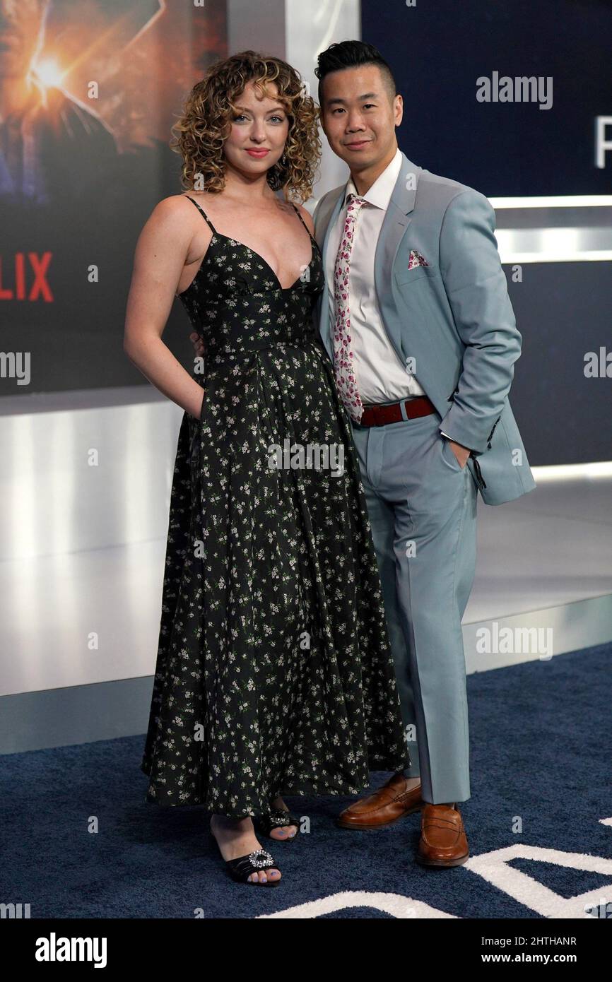 New York, NY, USA. 28th Feb, 2022. Caroline Oloffo, David Ma at ...