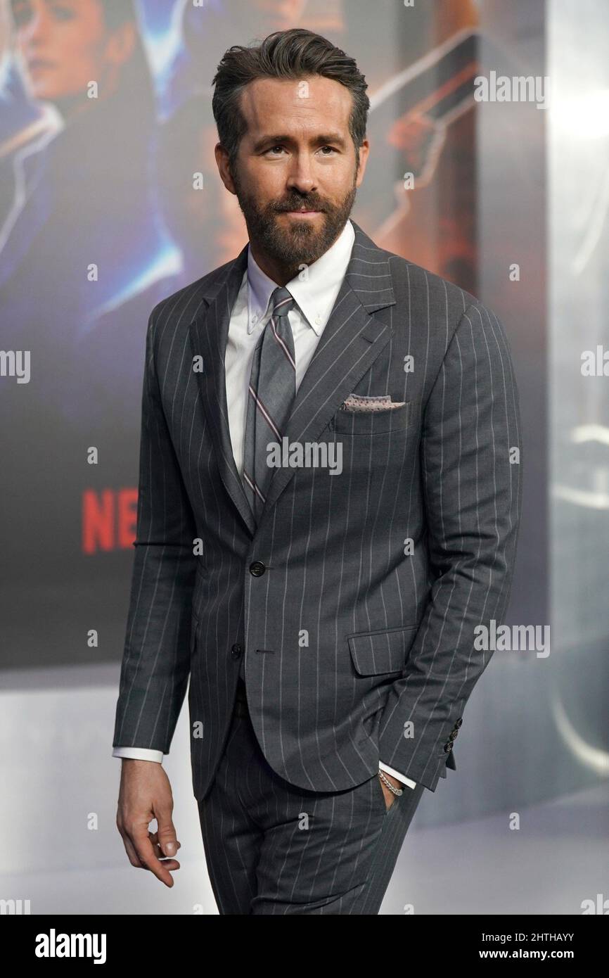 New York, NY, USA. 28th Feb, 2022. Ryan Reynolds at arrivals for THE ...