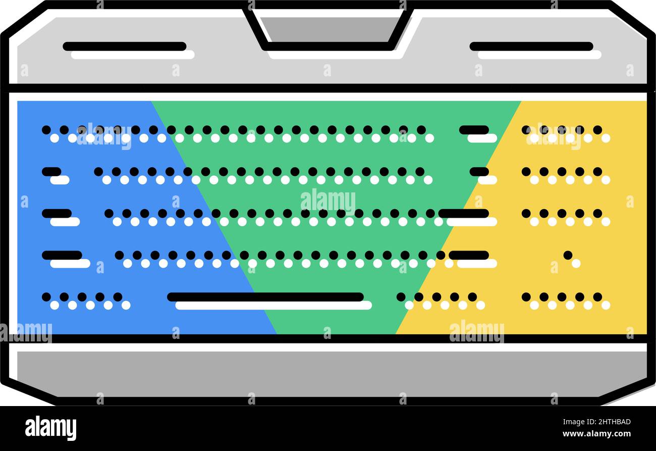 gaming keyboard color icon vector illustration Stock Vector Image & Art ...