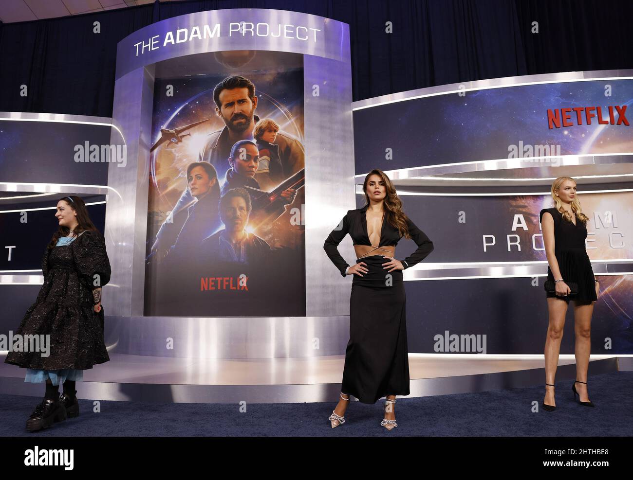 New York, United States. 01st Mar, 2022. Brooks Nader arrives on the ...