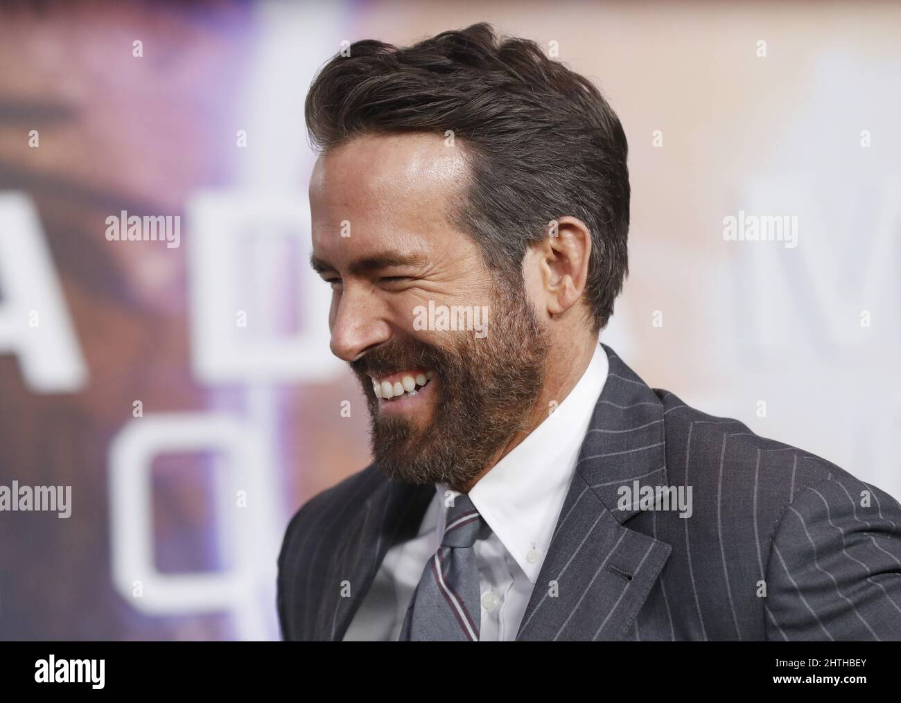 The Adam Project Premiere On Netflix High Resolution Stock Photography ...