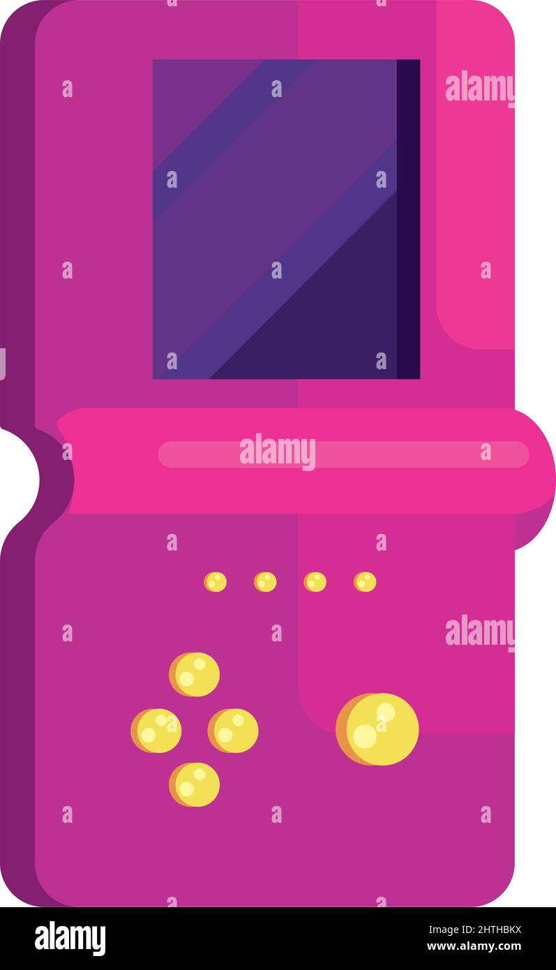 pink portatil video game Stock Vector Image & Art - Alamy