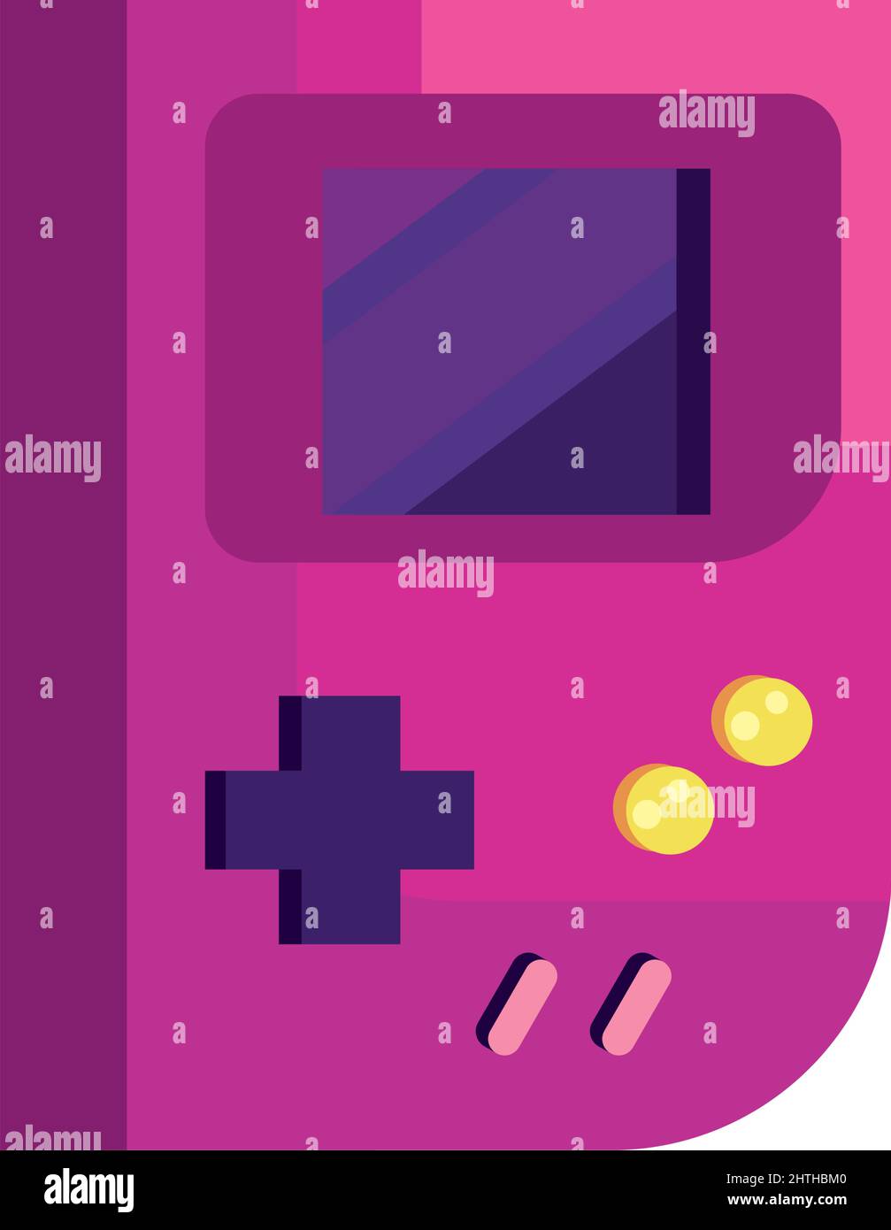 pink retro video game Stock Vector Image & Art - Alamy
