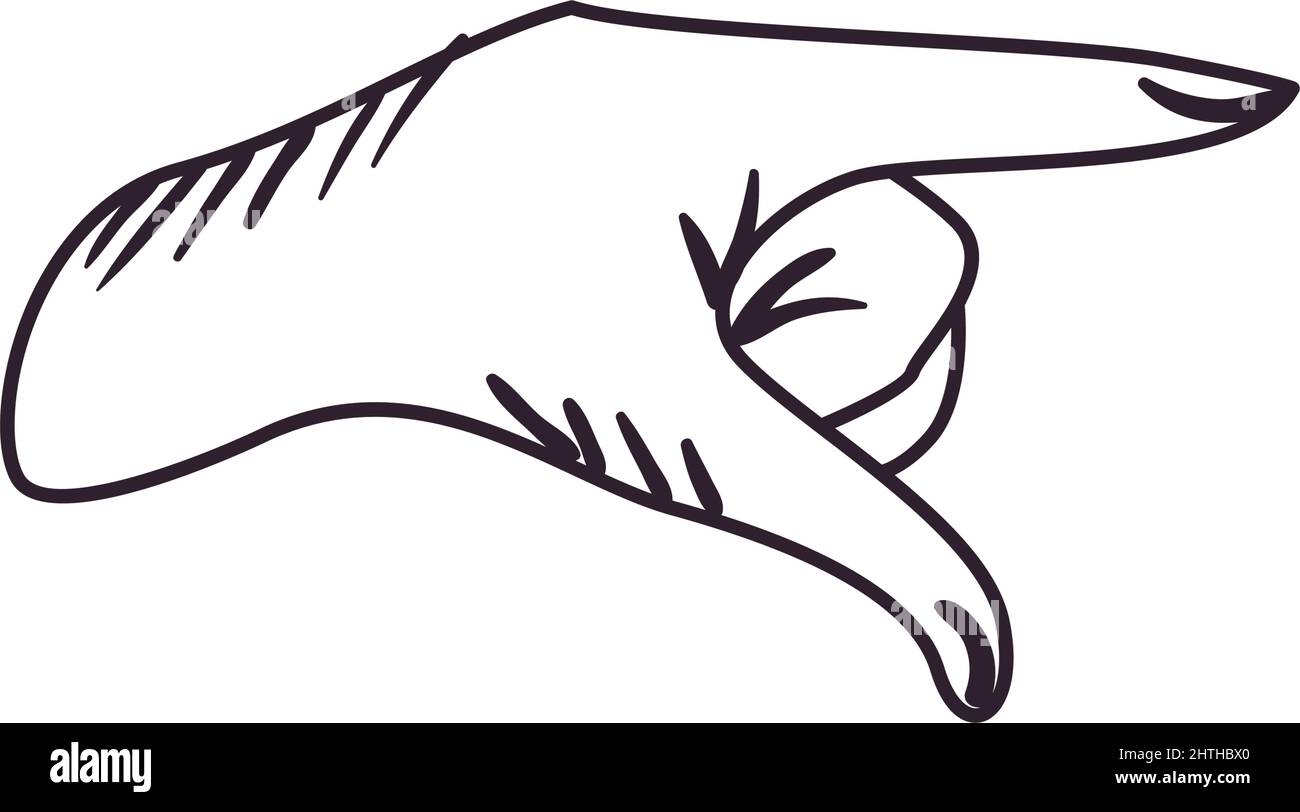 hand pointing design Stock Vector Image & Art - Alamy