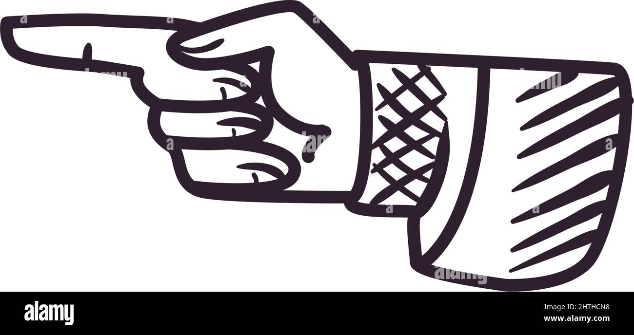 finger pointing design Stock Vector Image & Art - Alamy