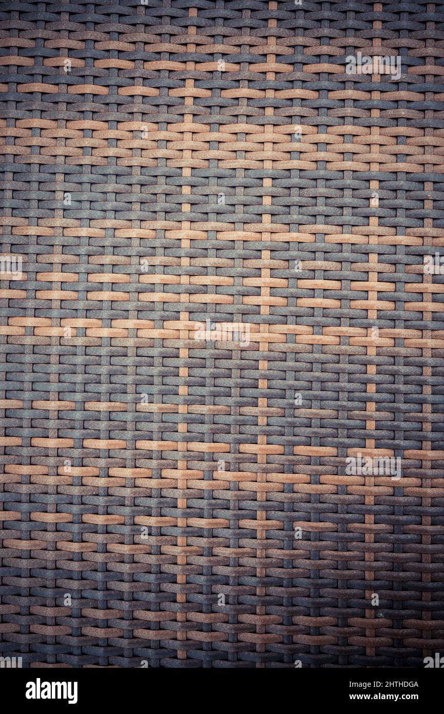 Old rattan texture background Stock Photo - Alamy
