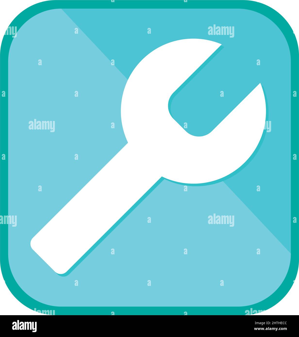 wrench tool icon Stock Vector Image & Art - Alamy