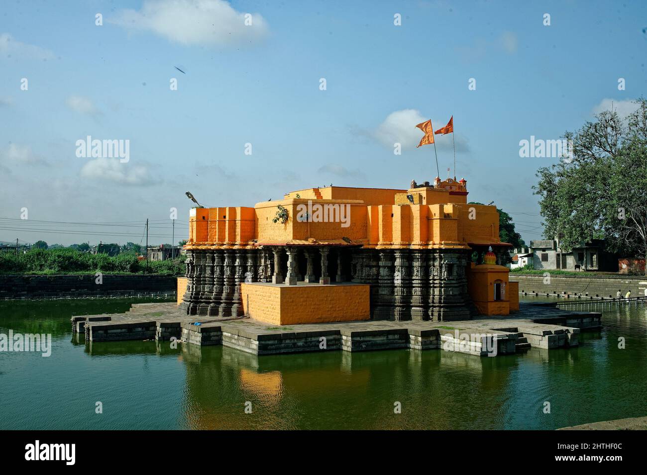 Kankaleshwar Hindu God Shivas Mandir(Temple) at Beed state Maharashtra ...