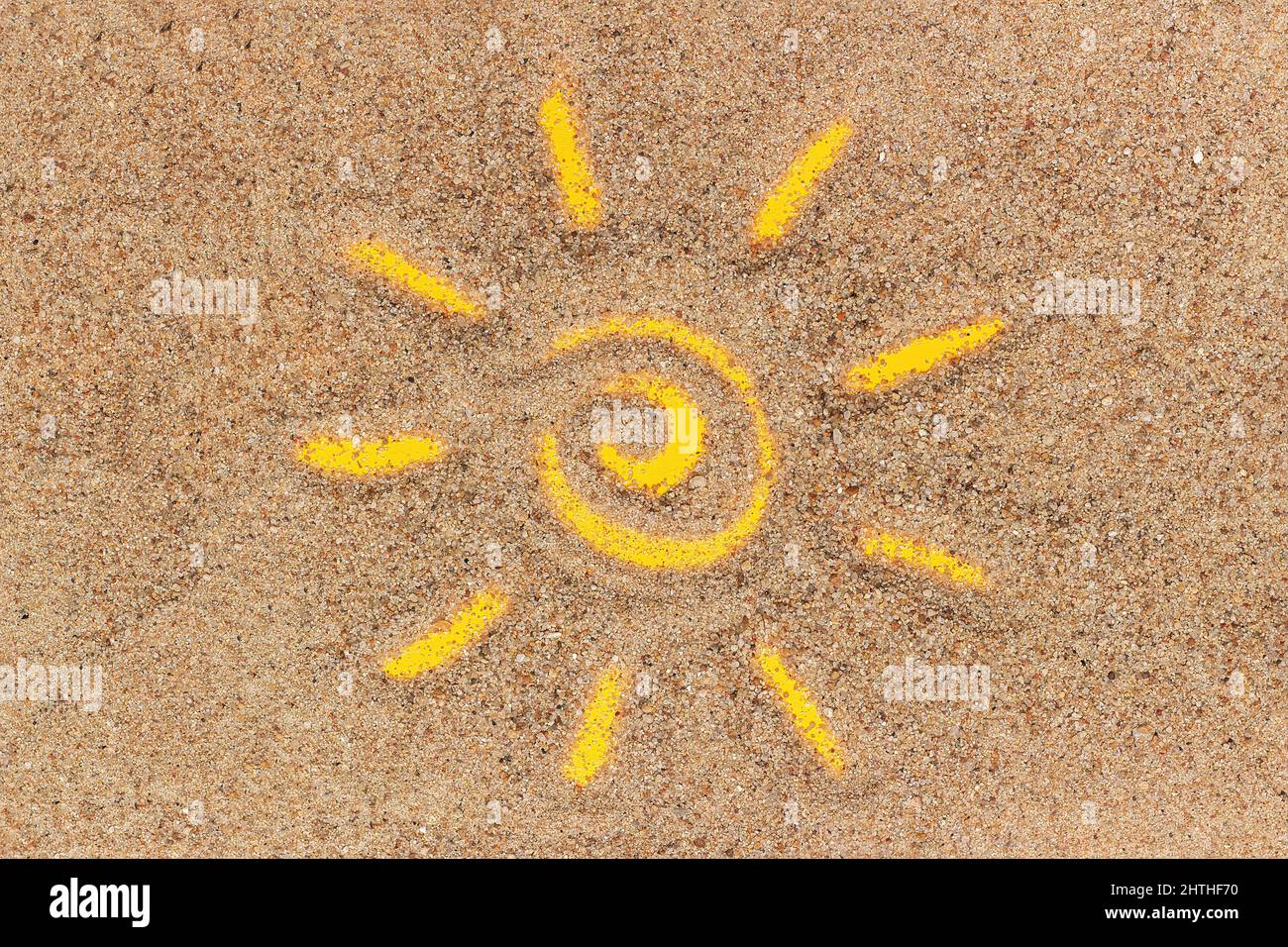 Hand drawn sketch sun hi-res stock photography and images - Alamy