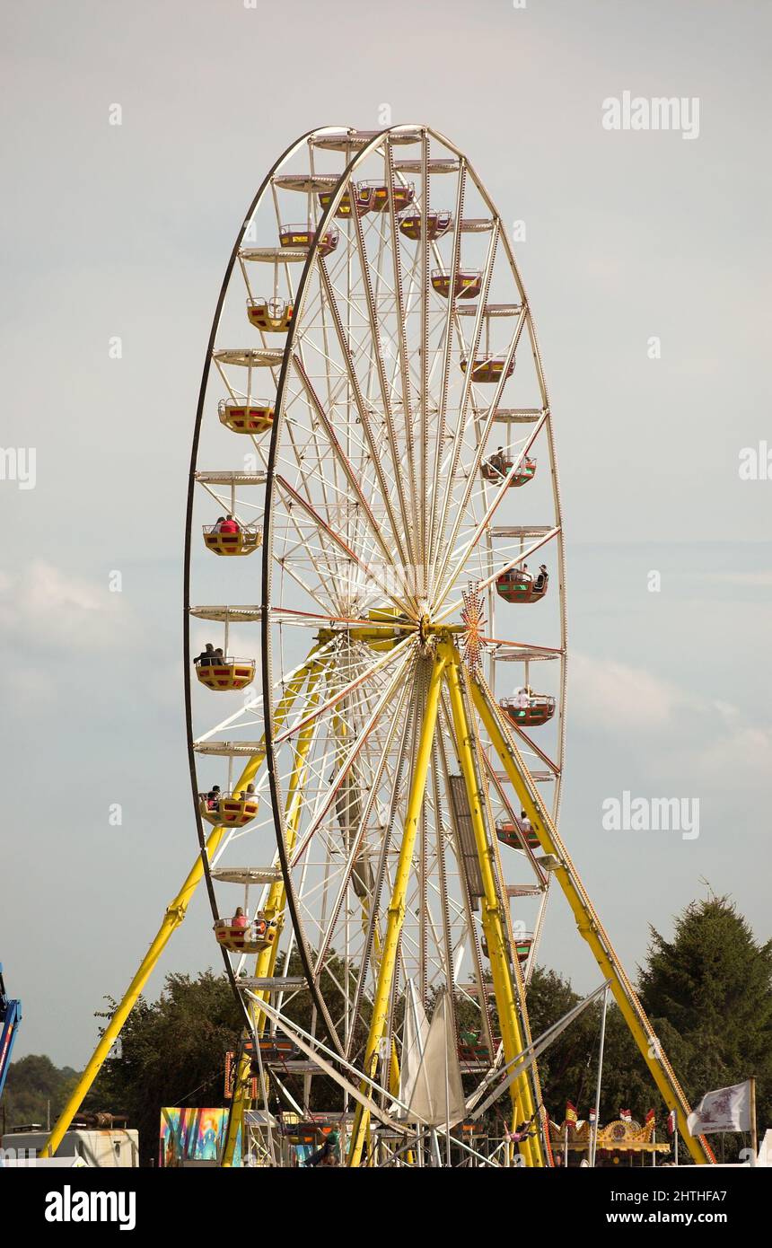 Ferriswheel in a fairground Stock Photo - Alamy
