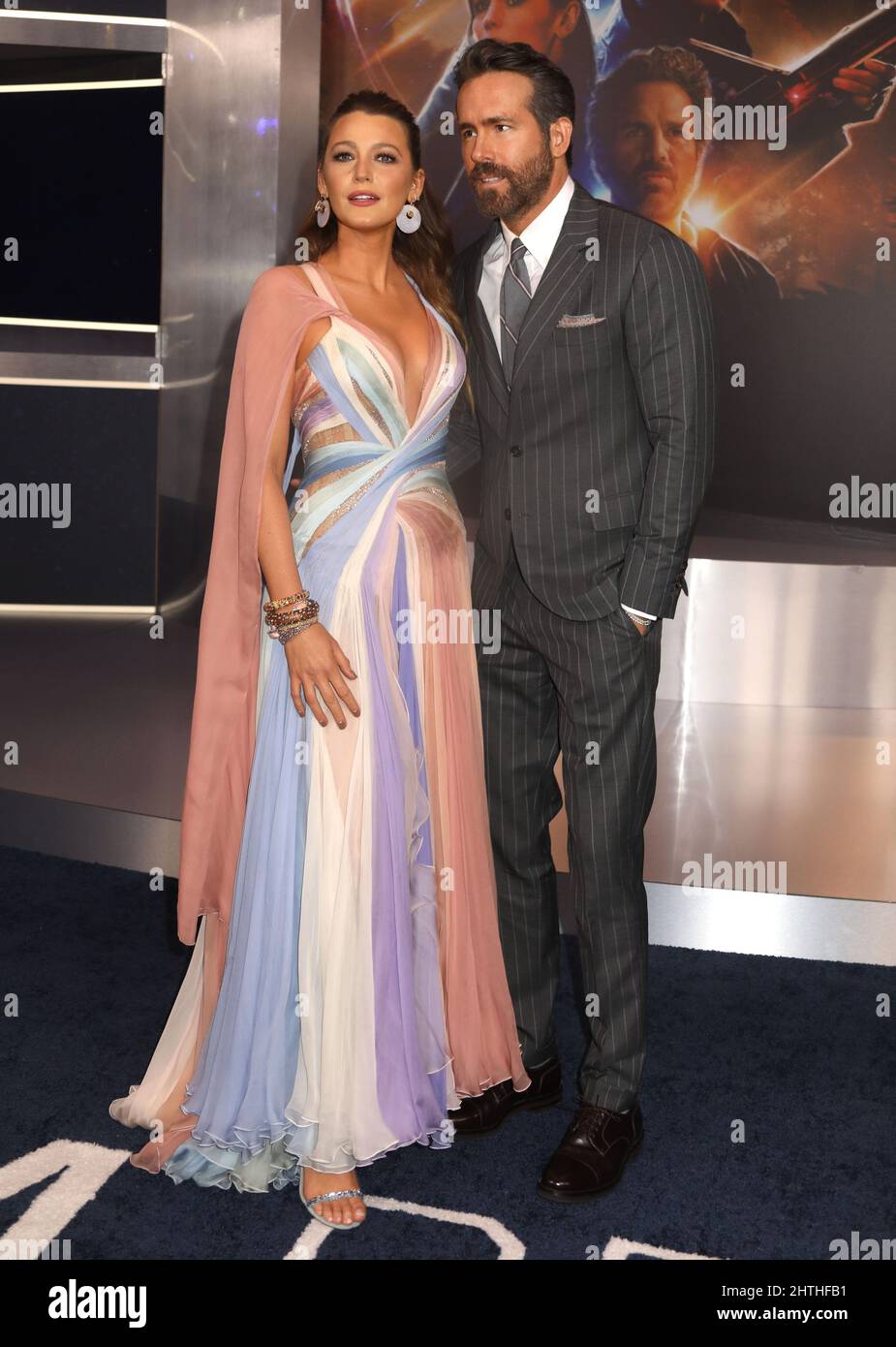 February 28, 2022, New York, New York, USA: Actors BLAKE LIVELY and ...