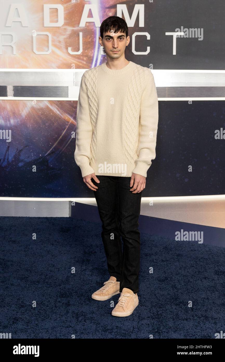 New York, NY - February 28, 2022: Cameron Hughes attends The Adam ...