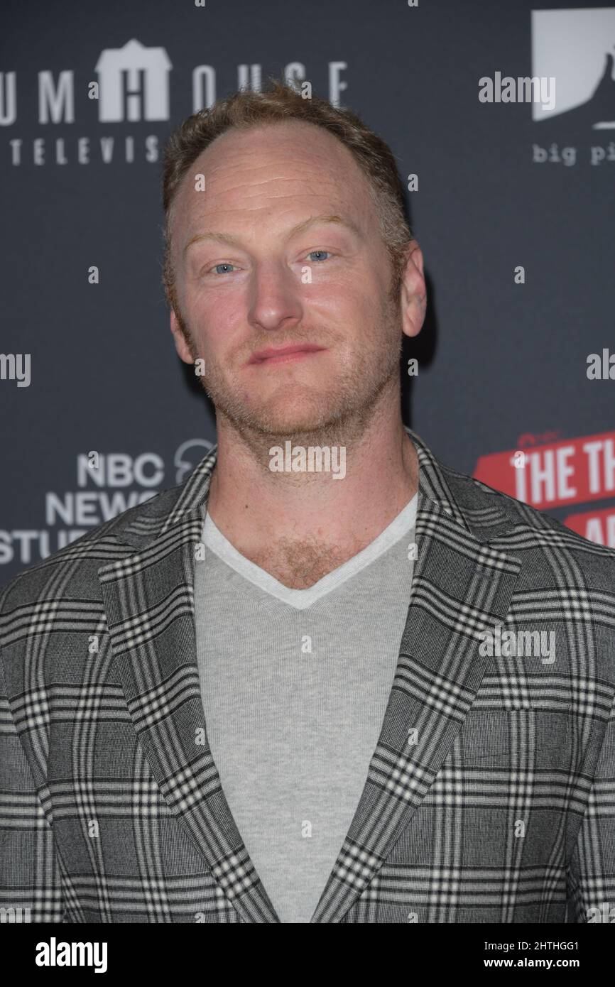 February 28, 2022, Los Angeles, Calfirnia, USA: MAC BRANDT at â€™The Thing About Pamâ€™ Premiere ...