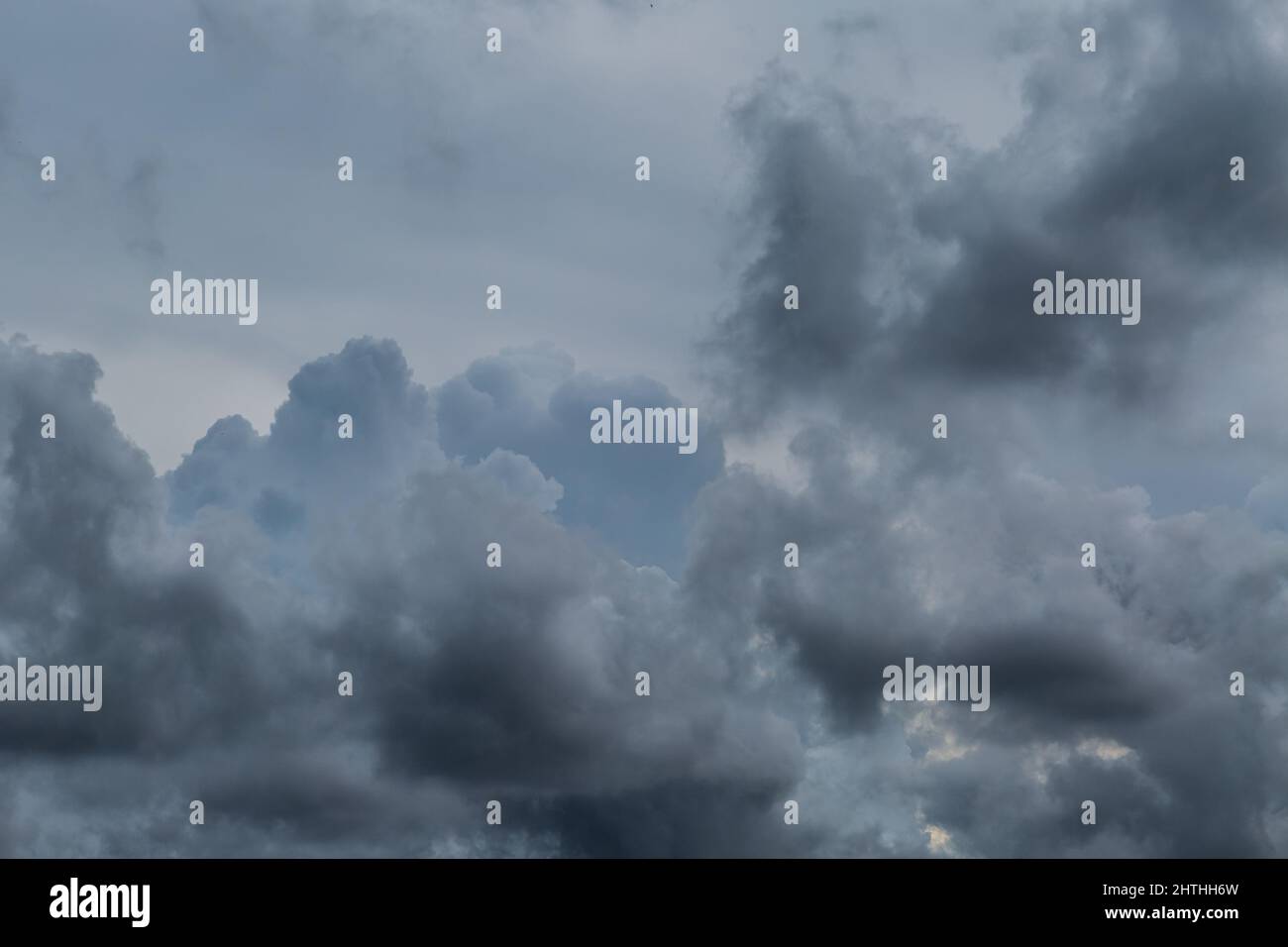 Sky and clouds before raining background Stock Photo - Alamy