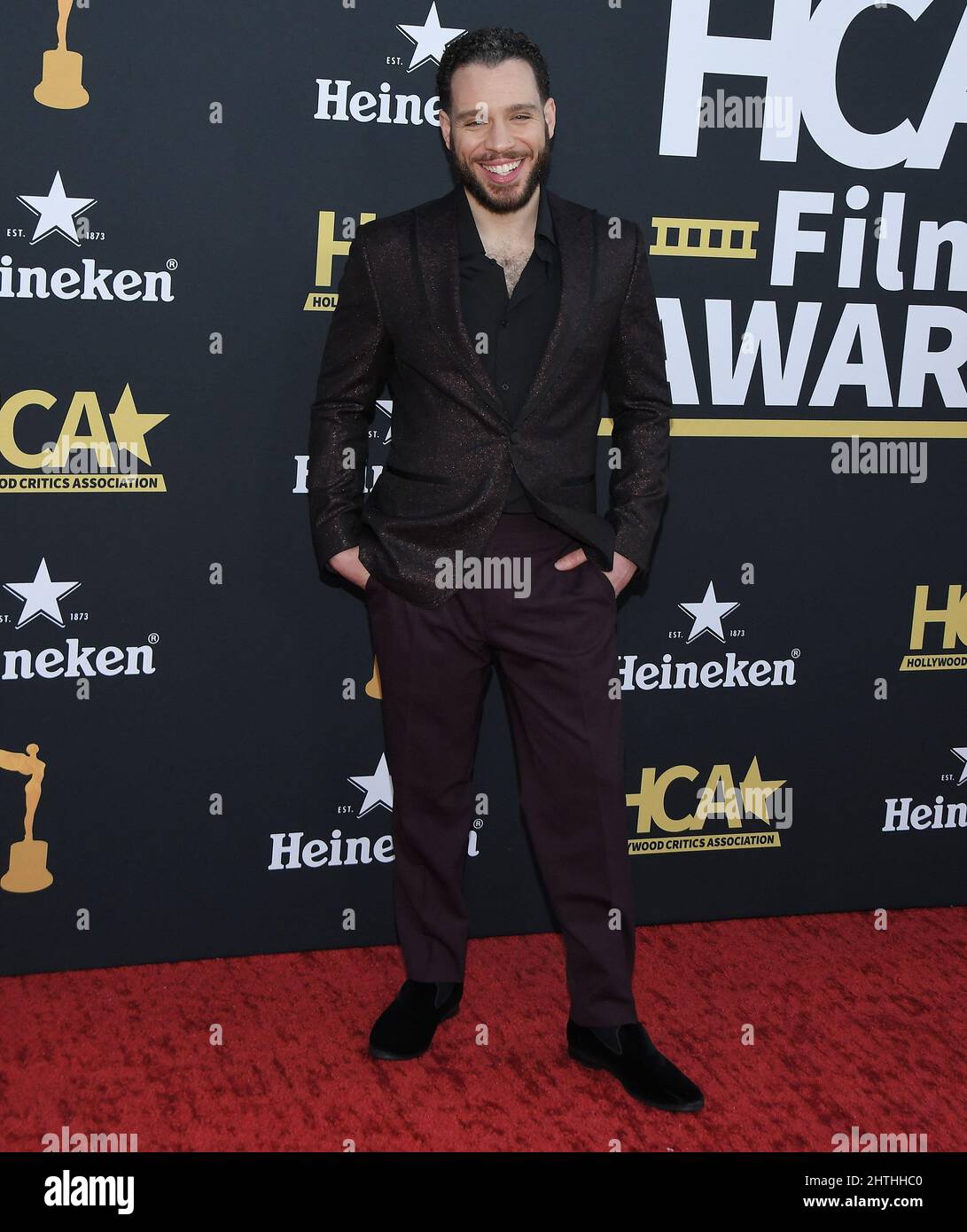 Los Angeles, USA. 28th Feb, 2022. Robin de Jesús arrives at the 5th ...